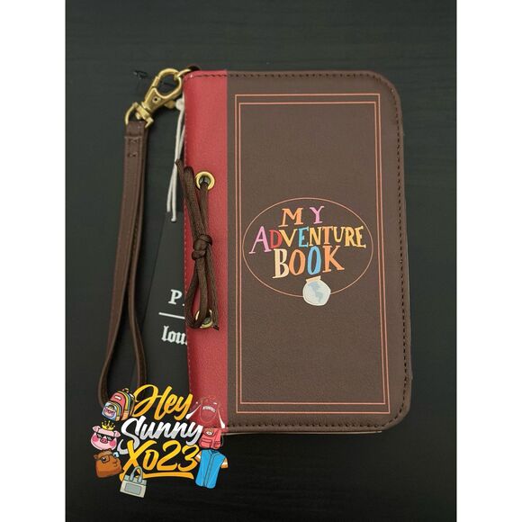 Loungefly | Bags | Loungefly Disney Pixar Up Adventure Book Tech Wallet ...